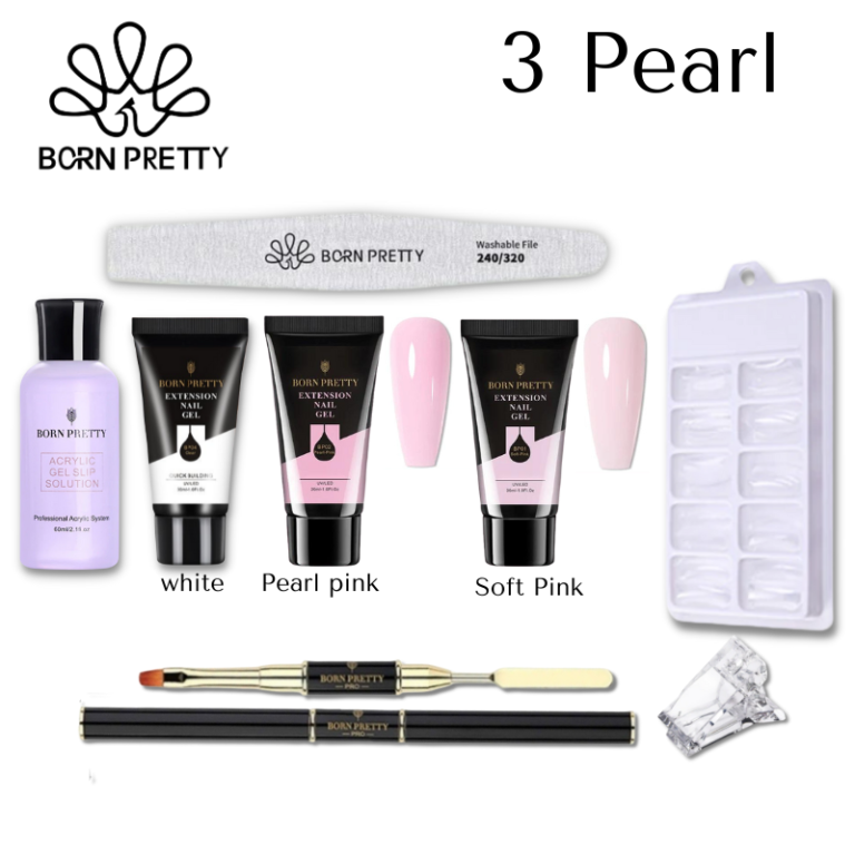 Kit De Polygel Born Pretty 3 Pearl Pink – CREATIVA STORE