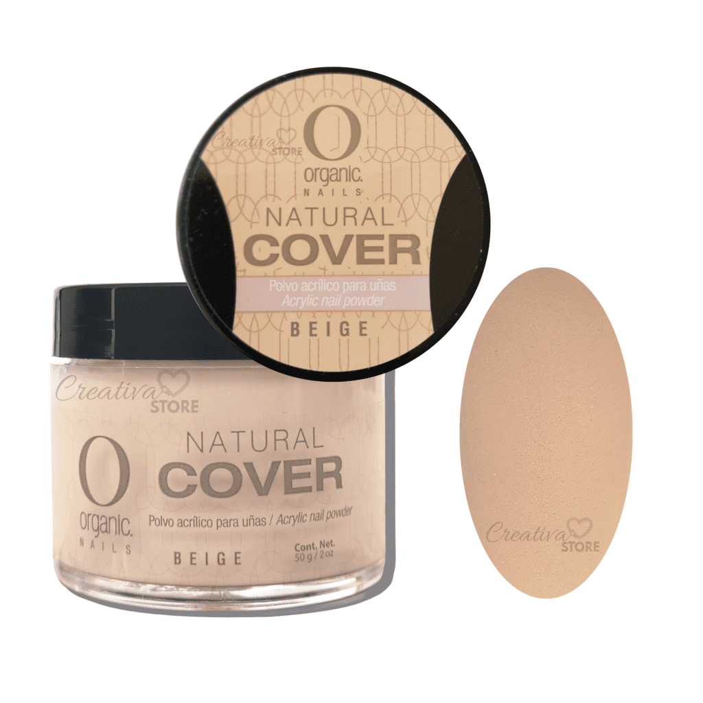 ACRILICO COVER BEIGE ORGANIC NAILS 50GR - CREATIVA STORE