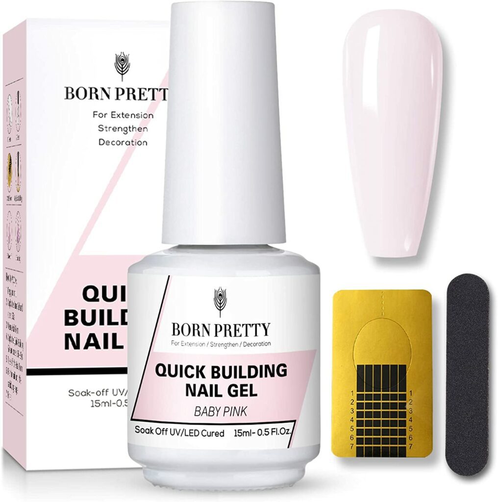 Biobuilder Gel Born Pretty 15ml Baby Pink – CREATIVA STORE