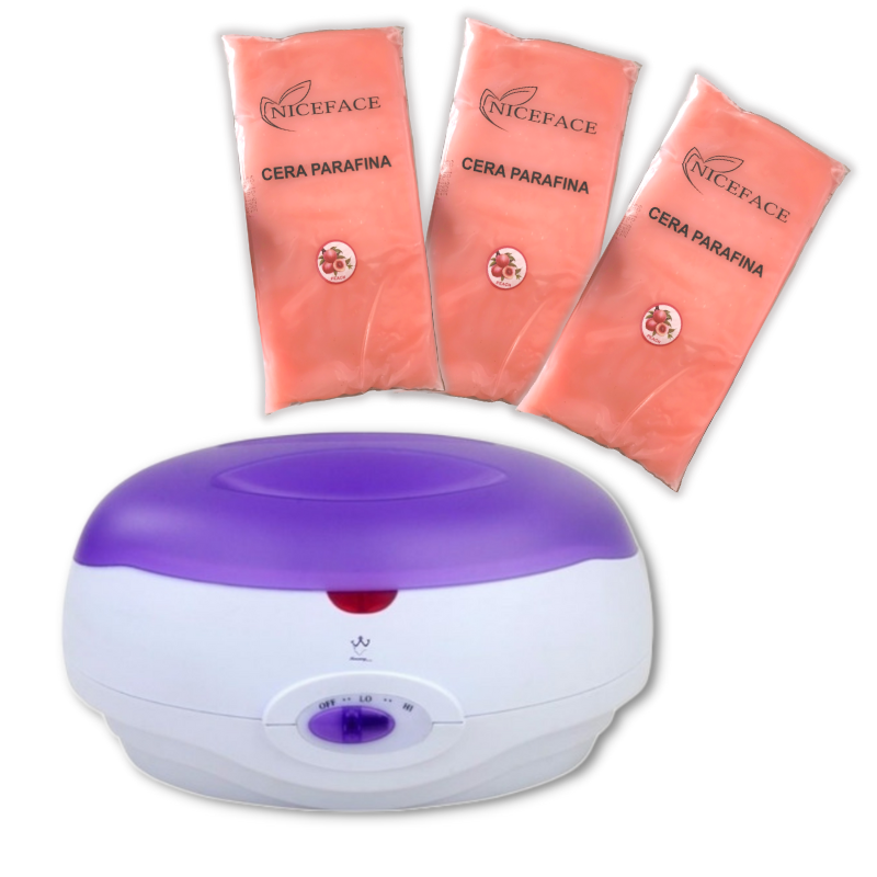 Olla de Parafina + 3 Parafinas de 450gr - CREATIVA STORE