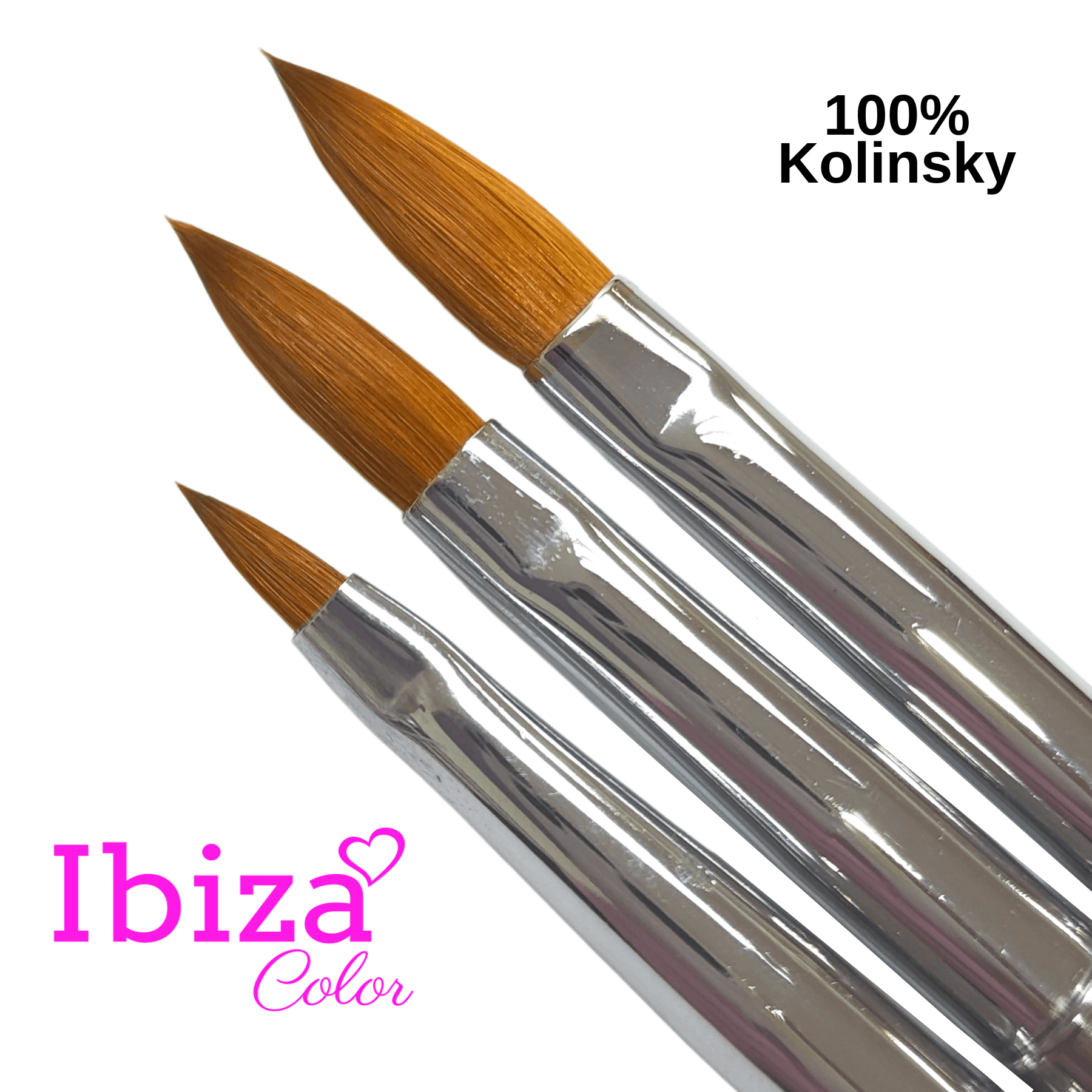 Pincel Kolinsky 10 Ibiza Color - CREATIVA STORE